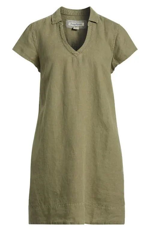 Tommy Bahama Two Palms Linen Shift Dress - Tea Leaf