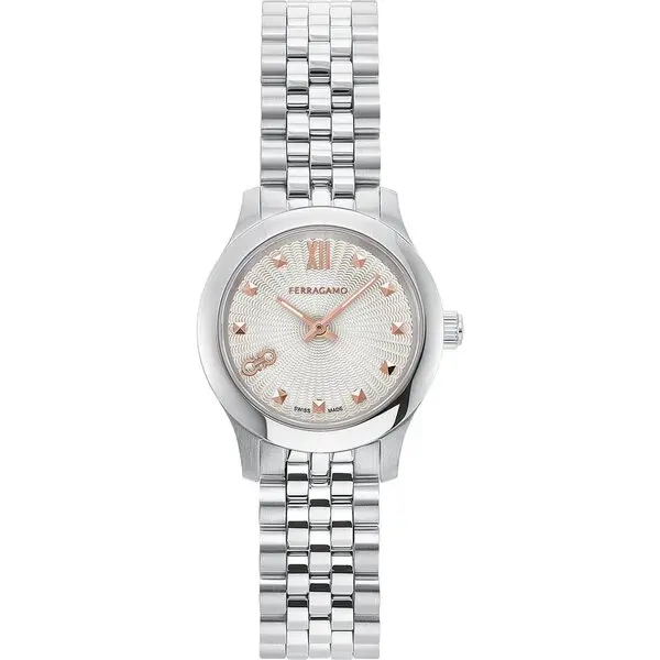 FERRAGAMO Duo Mini Bracelet Watch - Stainless Steel