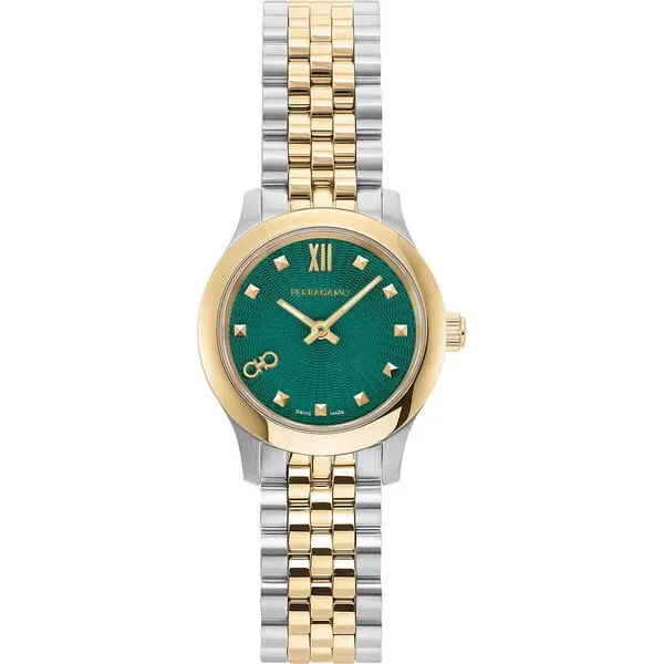 FERRAGAMO Duo Mini Bracelet Watch - Two Tone