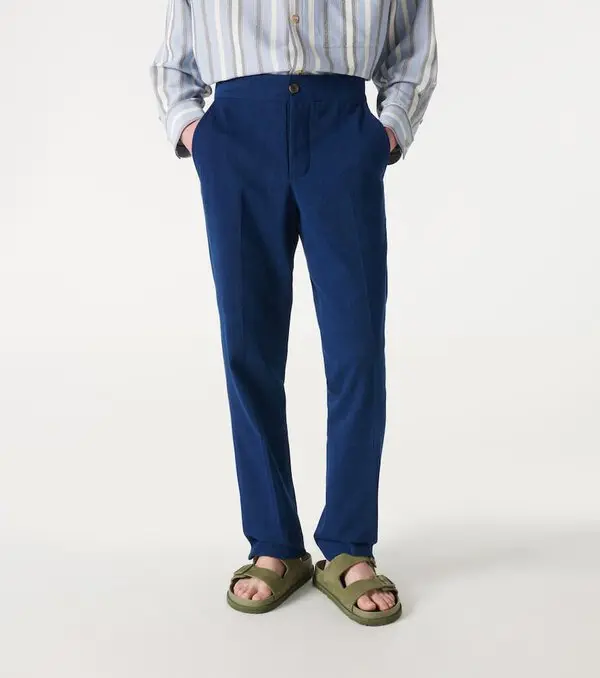 King & Tuckfield Cotton Slim Pants