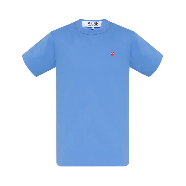 Play Comme Des Garcon Small Heart T-shirt - Blue