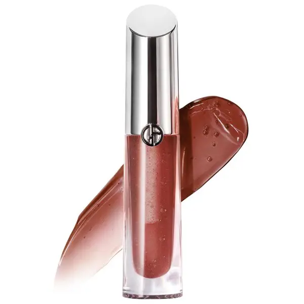 ARMANI BEAUTY Prisma Glass Hydrating Lip Gloss With Squalane - 06 Amber Shine