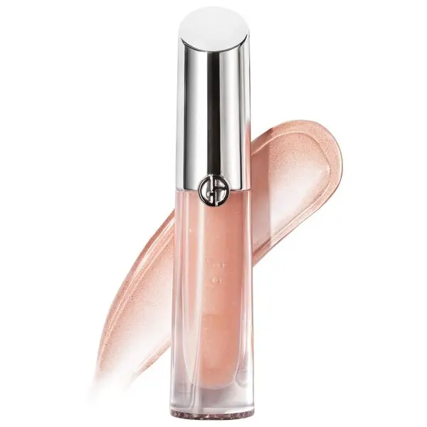 ARMANI BEAUTY Prisma Glass Hydrating Lip Gloss With Squalane - 07 Nude Glow