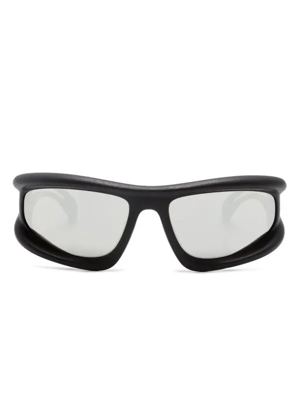 Mykita Marfa Biker Frame Sunglasses - Black