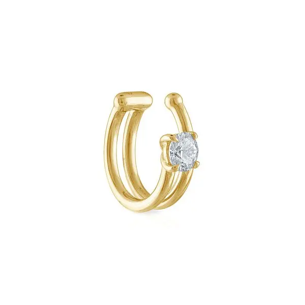 Stephanie Gottlieb Gold Ear Cuff And A Half