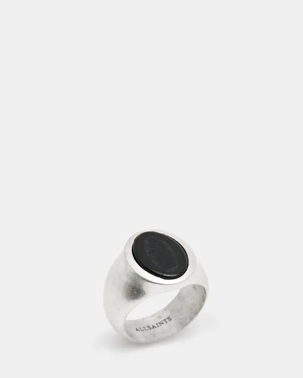 ALLSAINTS Saint Sterling Silver Signet Ring