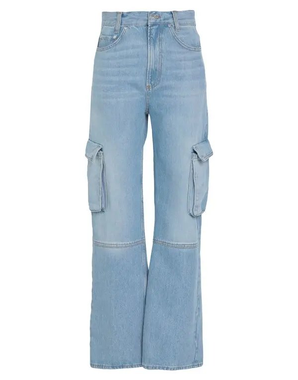 Sandro Straight-leg Cargo Jeans