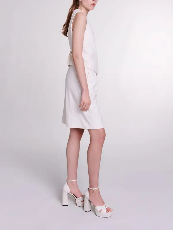 Maje Pleated Bermuda Shorts