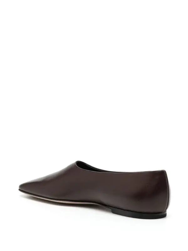 NEOUS Atlas Leather Pumps - Brown