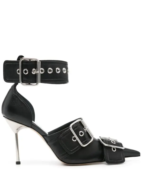 Giuseppe Di Morabito 100mm Decorative-buckle Pumps