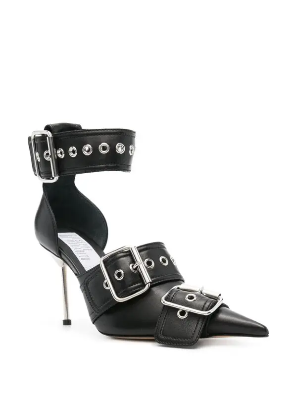Giuseppe Di Morabito 100mm Decorative-buckle Pumps