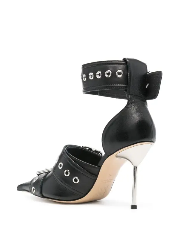 Giuseppe Di Morabito 100mm Decorative-buckle Pumps