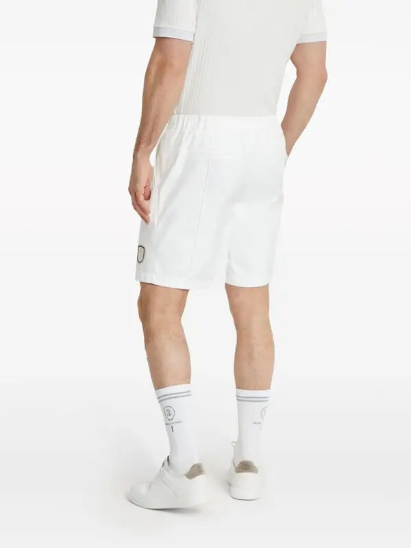 Brunello Cucinelli Tailored Logo-appliqué Shorts