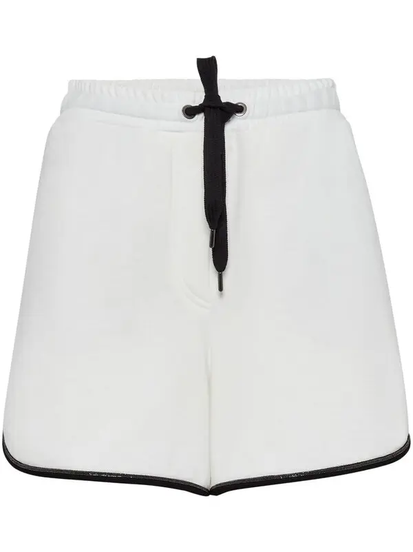 Brunello Cucinelli Drawstring Track Shorts