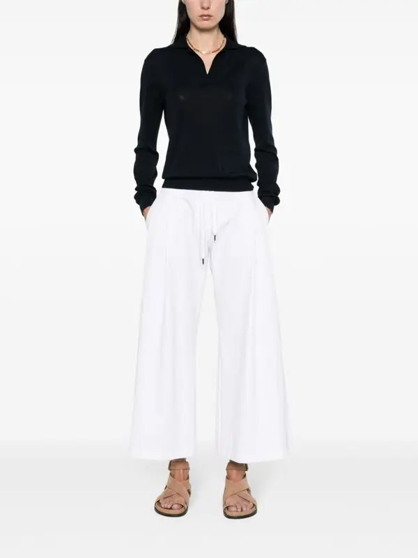Brunello Cucinelli Pleated Cropped Trousers