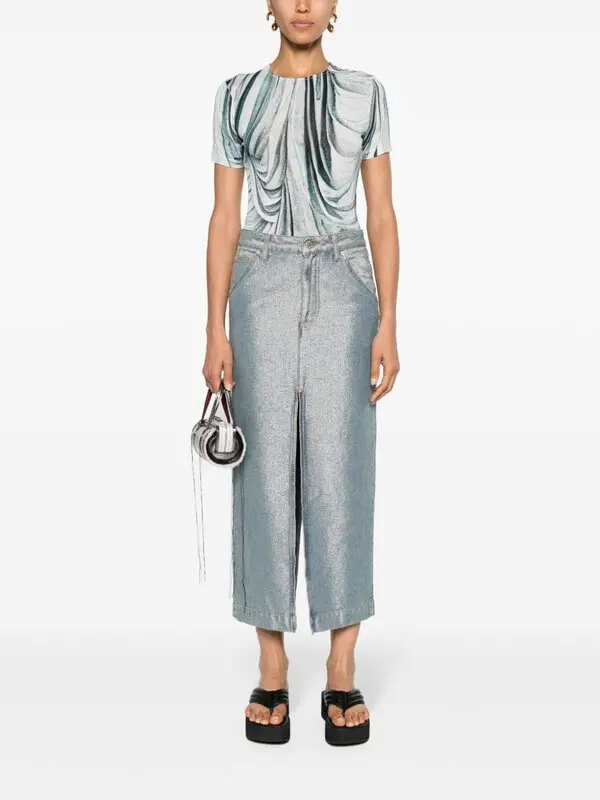 DARKPARK Erika Denim Midi Skirt