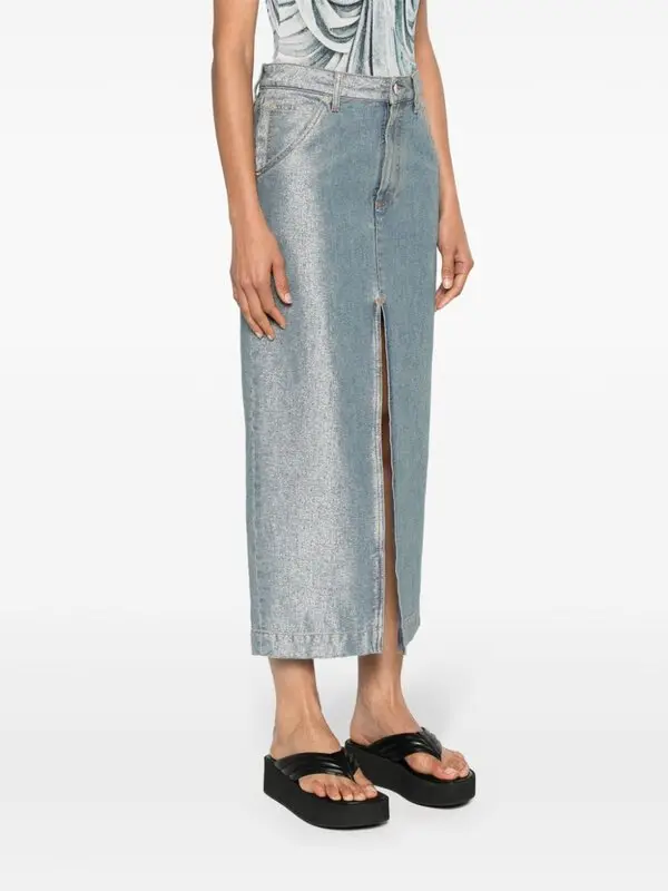 DARKPARK Erika Denim Midi Skirt