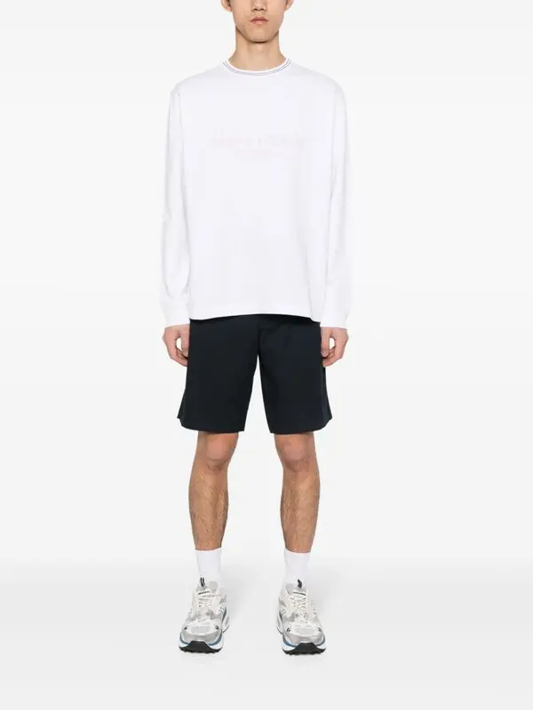 Stone Island Cotton Long Sleeve Sweatshirt