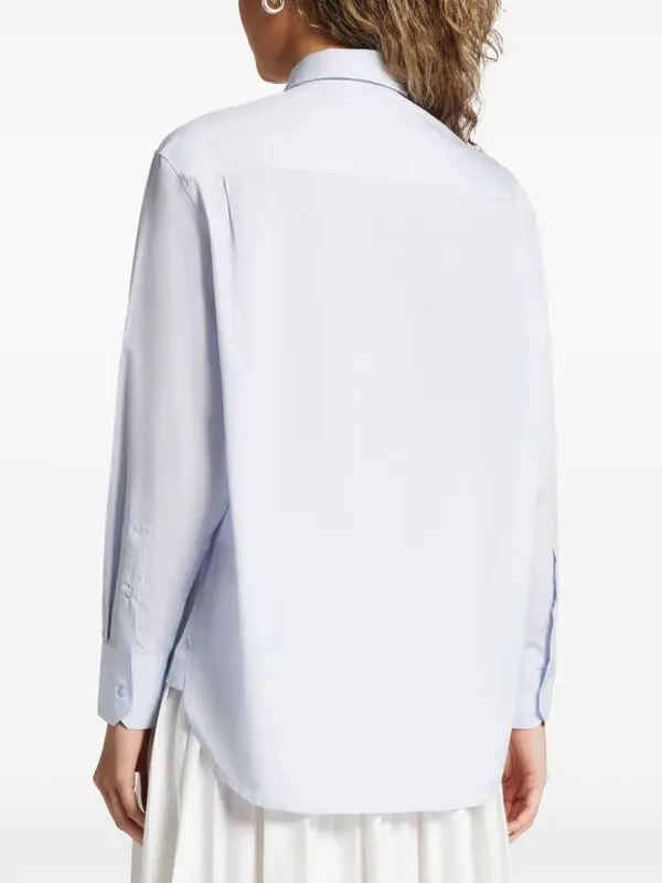 Lacoste Logo-appliqué Cotton Shirt