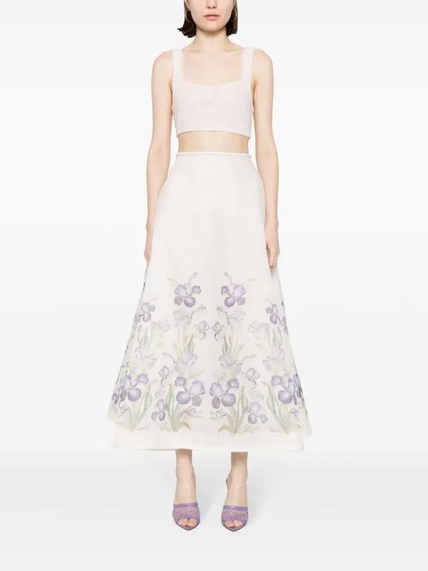 Zimmermann Natura A-line Skirt - Neutrals