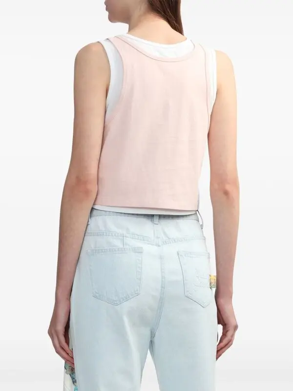 MUSIUM DIV. Layered Tank Top - Pink