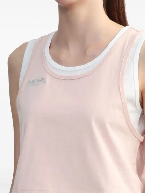 MUSIUM DIV. Layered Tank Top - Pink