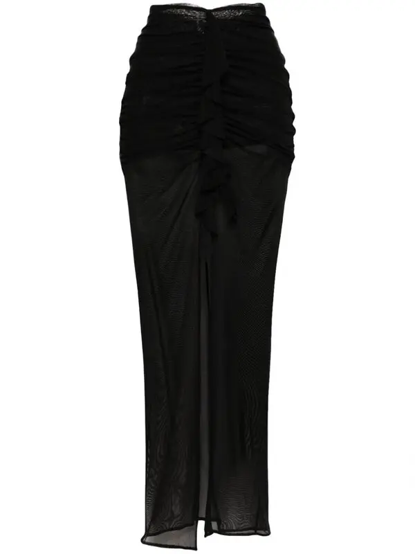 DE LA VALI Tiramisu Skirt - Black