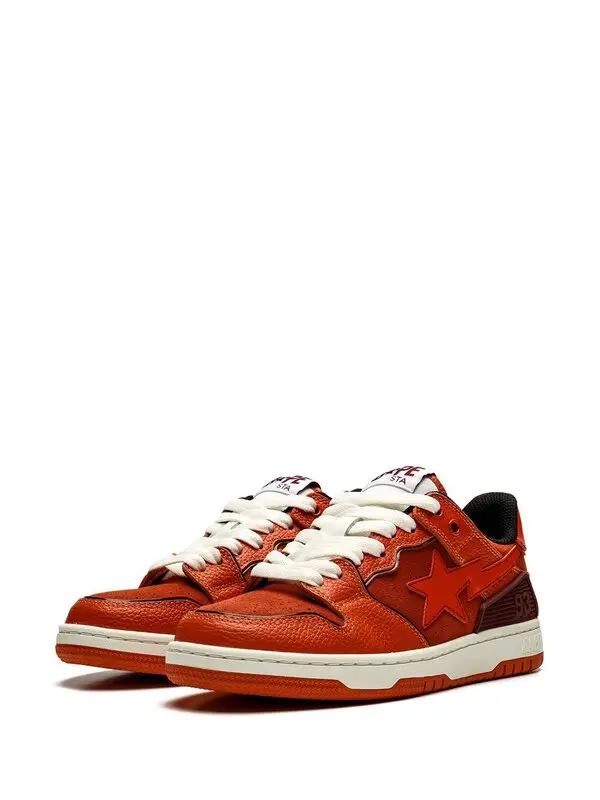 A BATHING APE Sk8 Sta #1 Sneakers - Orange