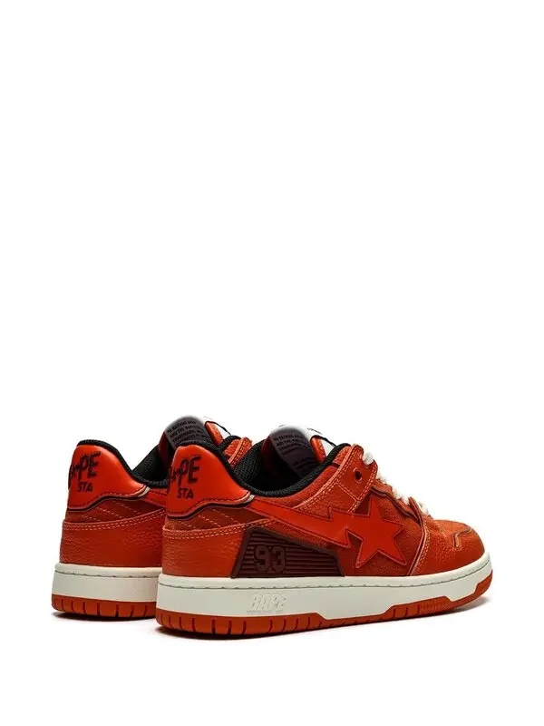 A BATHING APE Sk8 Sta #1 Sneakers - Orange