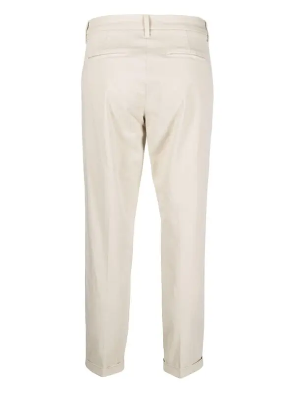 FAY Low-rise Straight-leg Chinos