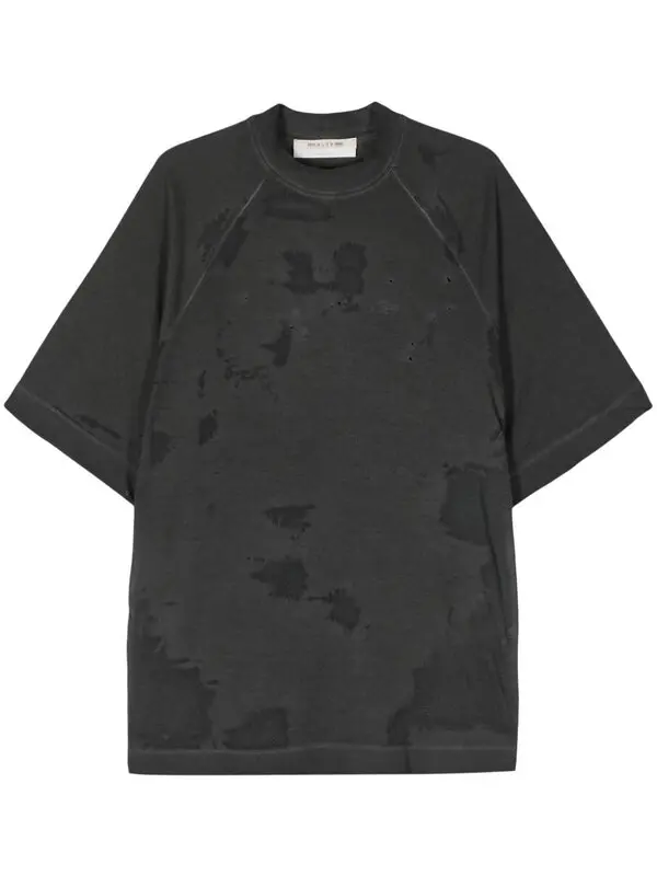 1017 Alyx 9sm Distressed Short-sleeve T-shirt