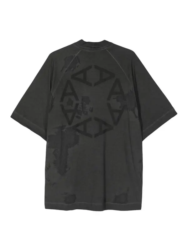 1017 Alyx 9sm Distressed Short-sleeve T-shirt