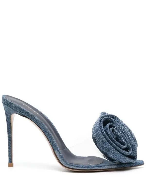 LE SILLA 110mm Denim Sandals