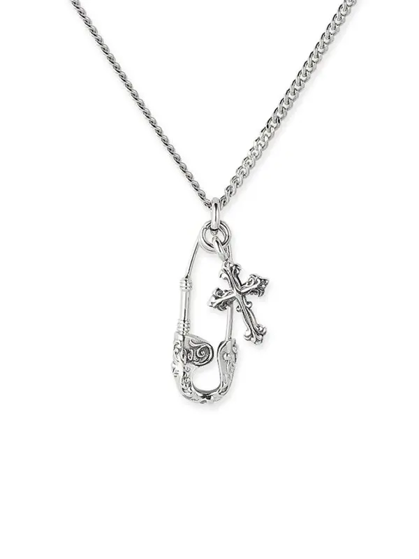 Emanuele Bicocchi Sterling Pendant Necklace