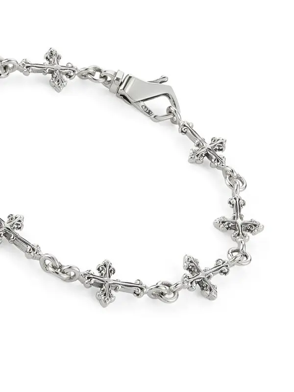 Emanuele Bicocchi Multi-cross Bracelet - Silver