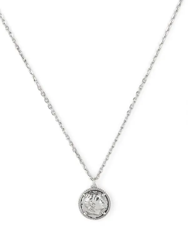 Emanuele Bicocchi Caesar Tag Pendant - Silver