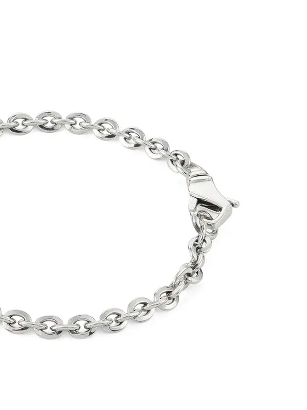Emanuele Bicocchi Cross Charm Bracelet - Silver