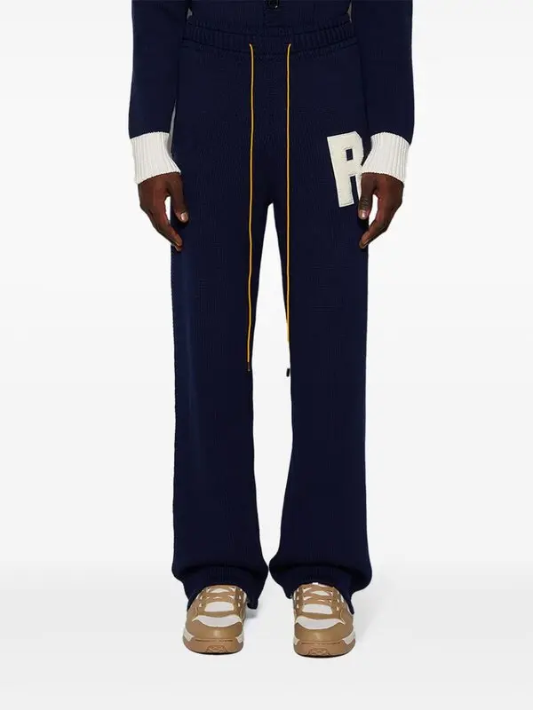 Rhude Letter-patch Drawstring Trousers