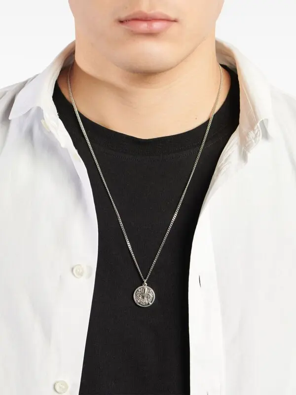 Emanuele Bicocchi Lily Tag Pendant Necklace