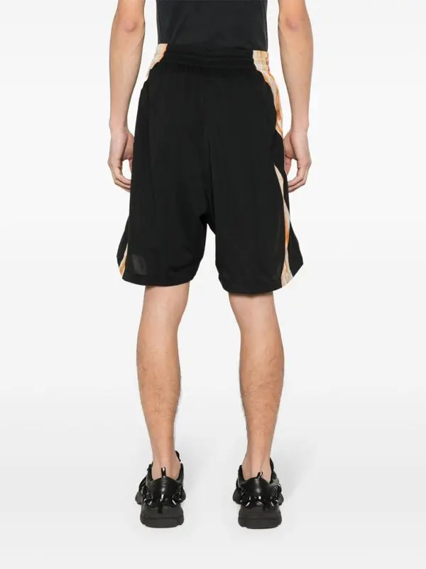 Y3 Rust-dye Track Shorts