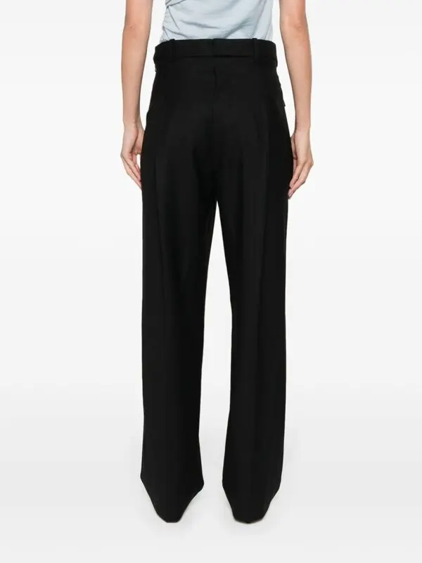 Victoria Beckham Twill Tapered Trousers