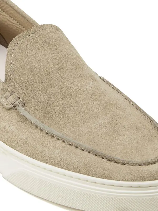 Woolrich Almond-toe Suede Loafers - Neutrals