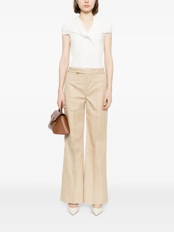 SA SU PHI Mid-rise Straight Trousers