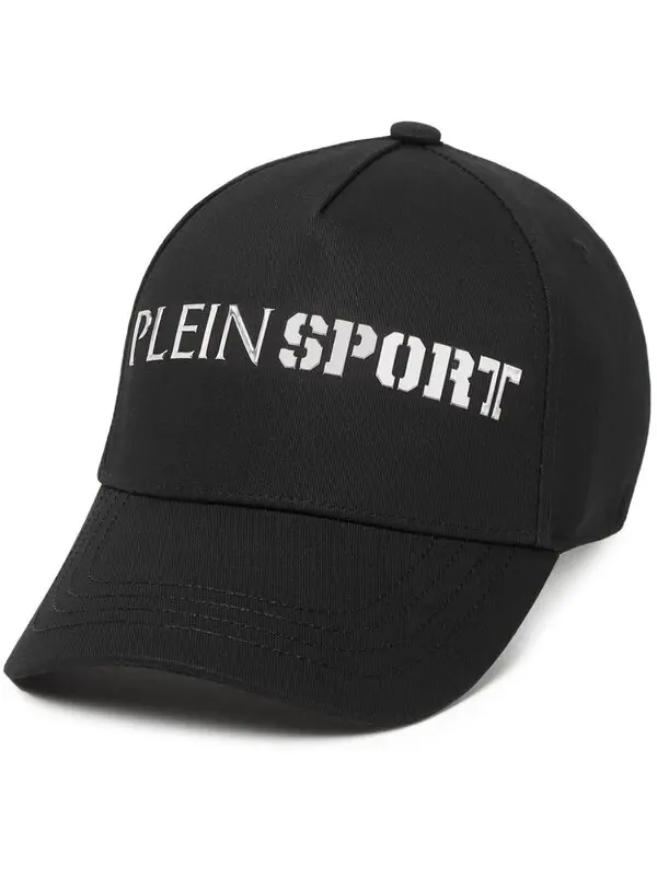 PLEIN SPORT Logo-print Baseball Cap - Black