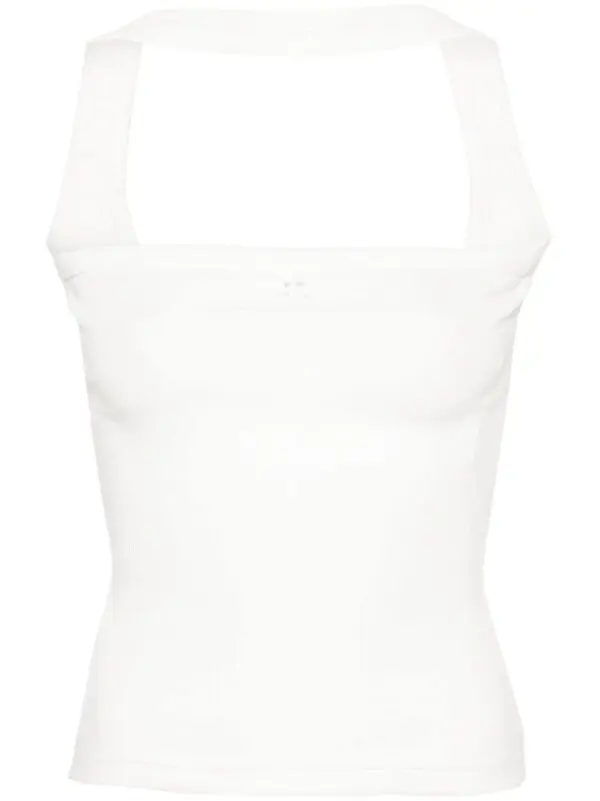 COURREGES Hyperbole 90's Ribbed Top