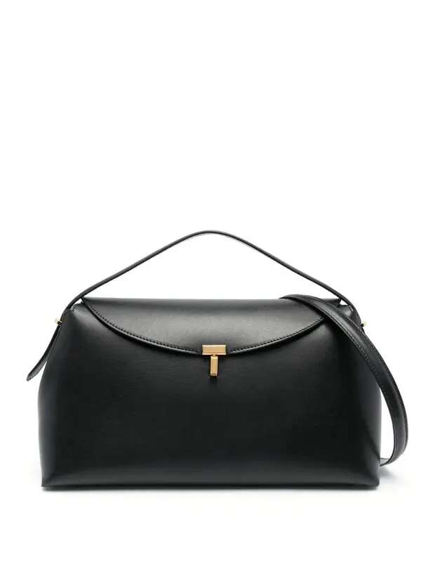 TOTEME T-lock Top-handle Bag - Black