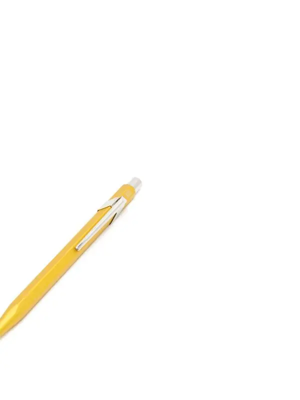 CARAN D'ACHE Logo-engraved Ballpoint Pen - Yellow