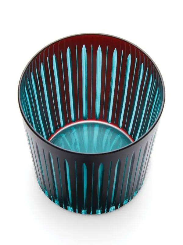 L'Objet Prism Old Fashioned Glasses - Red
