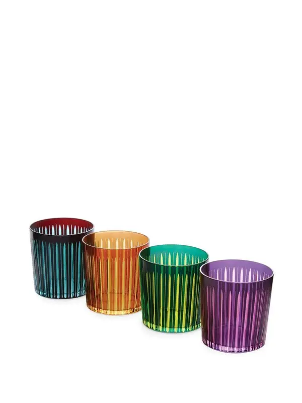 L'Objet Prism Old Fashioned Glasses - Purple