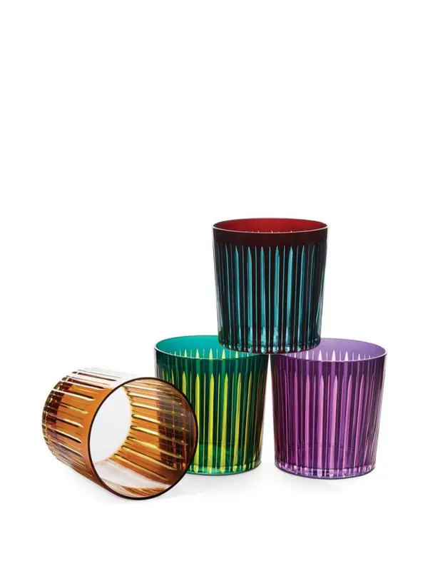 L'Objet Prism Old Fashioned Glasses - Purple